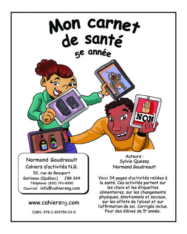Carnet de santé (5e année) - PDF — Fiches reproductibles pour ...