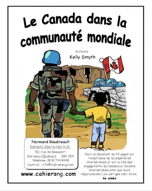 Le Canada dans la communauté mondiale - PDF - (6e/7e années) — Fiches ...