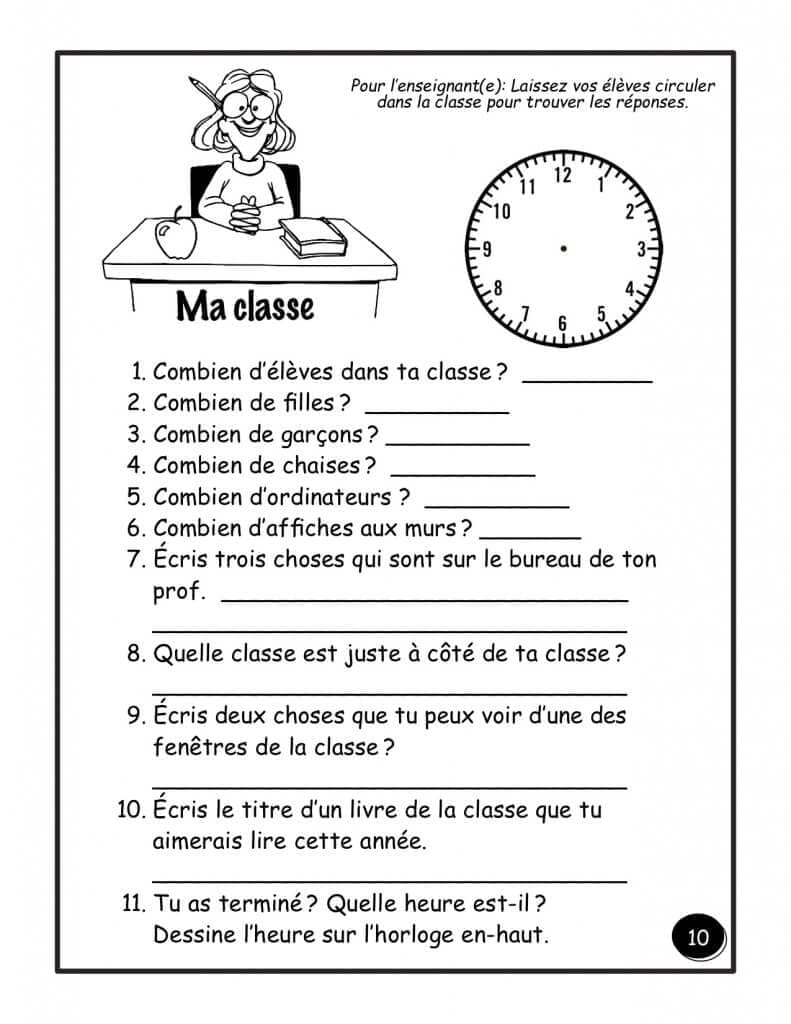PDF - On revient ! - (4e année) - "HYBRIDE" — Fiches reproductibles ...