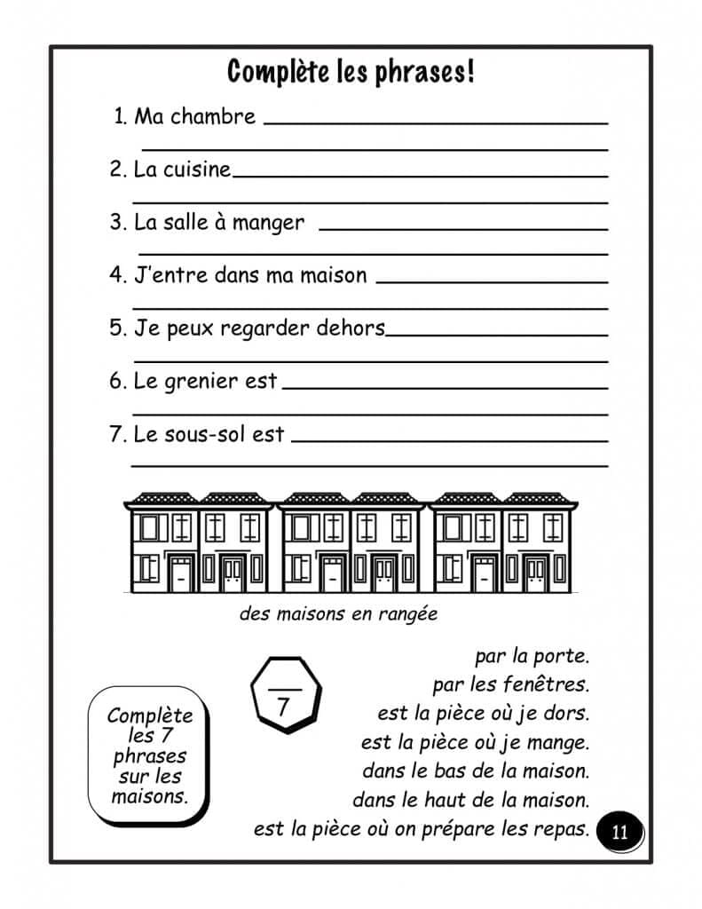 PDF - Les maisons (3e/4e) - "HYBRIDE" — Fiches reproductibles pour ...