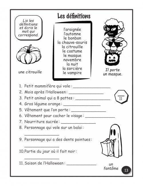 PDF - L'Halloween (REFAIT) 3e/4e - "HYBRIDE" — Fiches reproductibles ...
