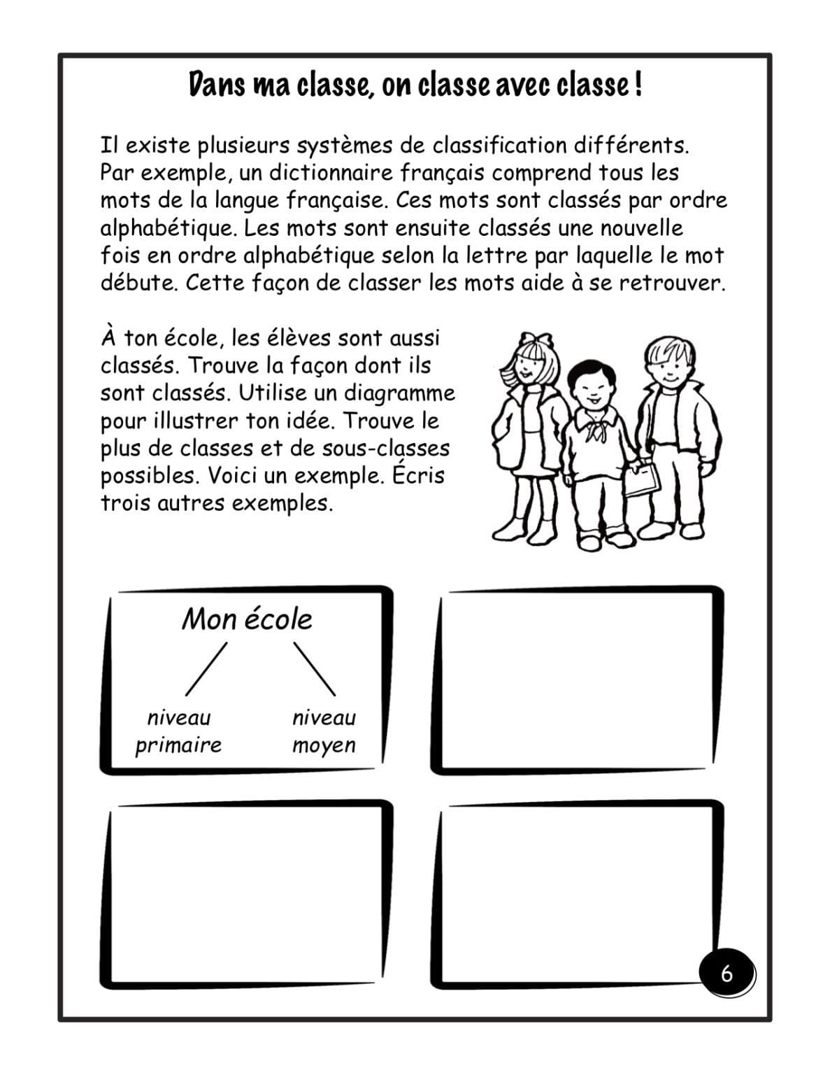 6e année - La biodiversité - "HYBRIDE" — Fiches reproductibles pour ...