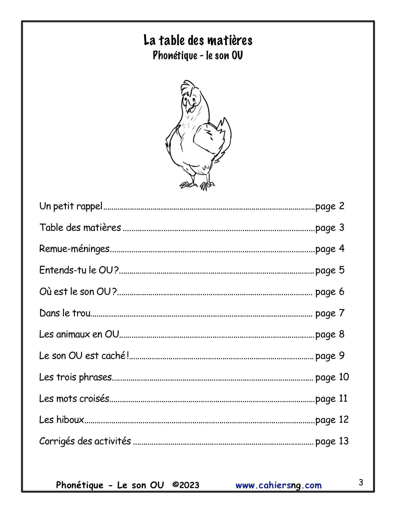 Phonétique - Le son OU (2e/3e années) - NOUVEAUTÉ ! — Fiches ...